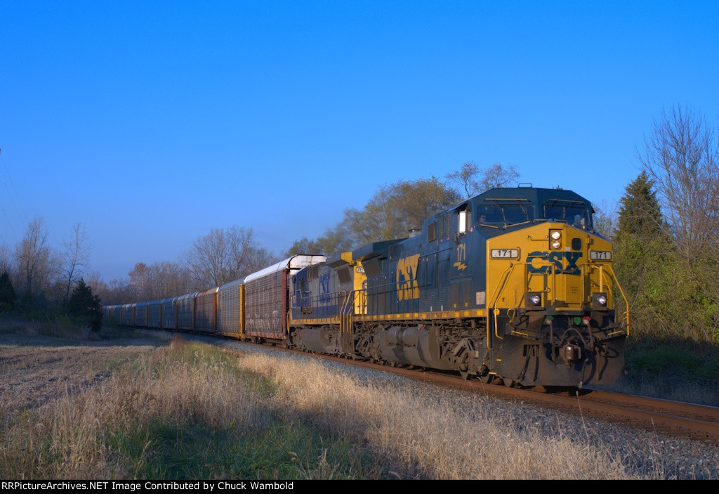 CSX 171 Southbound Miamisburg, Ohio